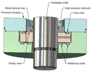 Rotary sealing with high pressure seals | Kalsi Engineering